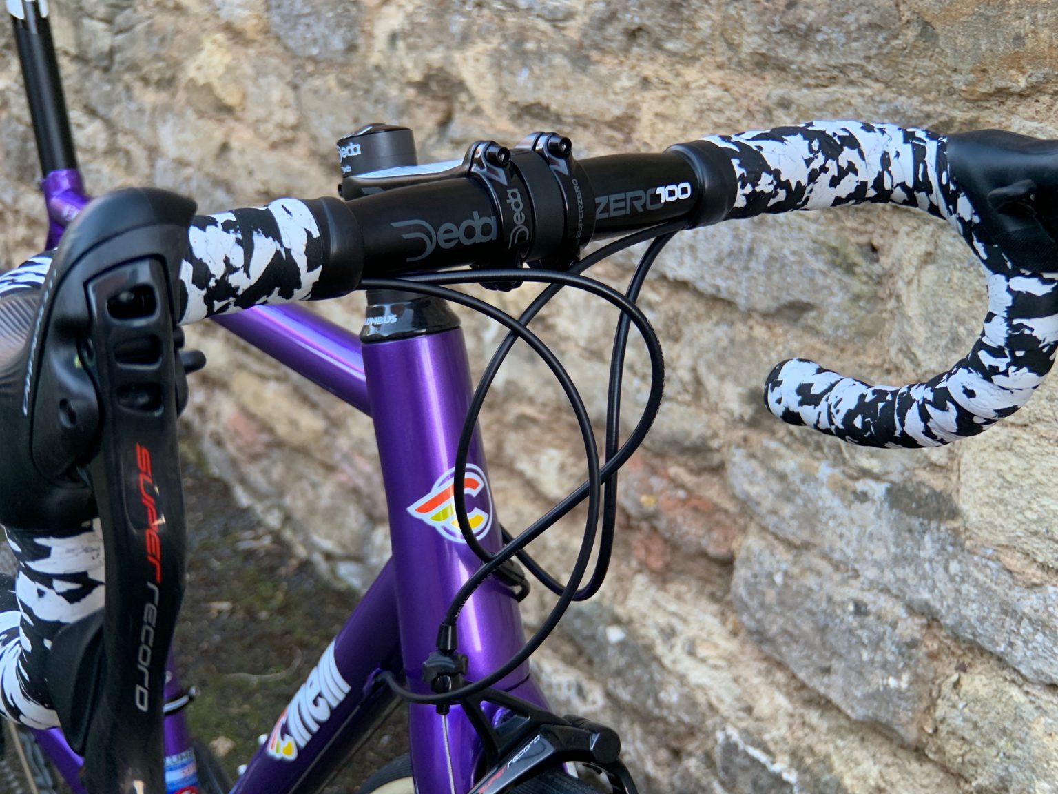 Cinelli Nemo Tig Super Record 12 speed (mechanical) w/ Bora One carbon ...