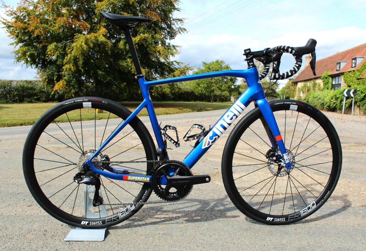 Cinelli Superstar Dark Night colourway Ultegra Di2 with DT Swiss ER ...