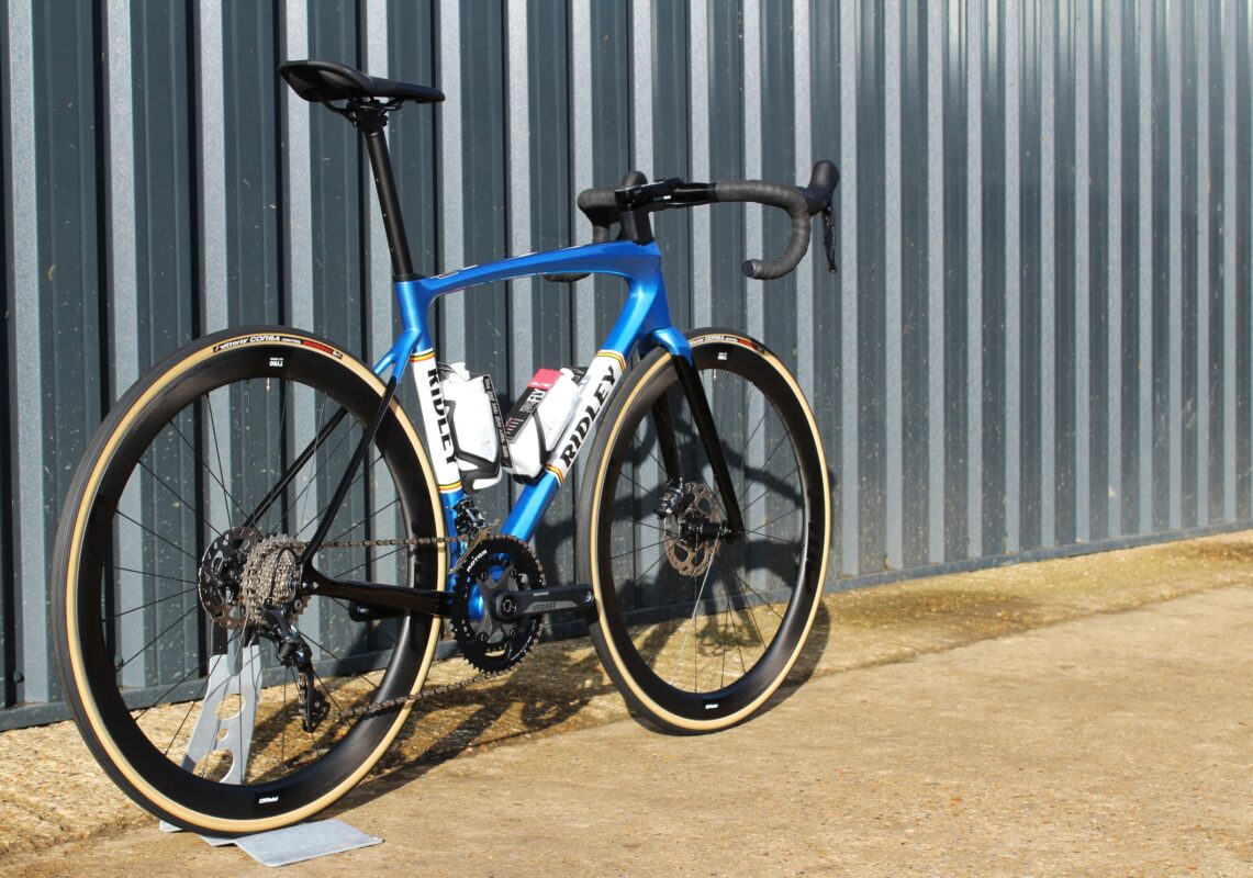 Ridley Fenix SLiC Ultegra Mech Blue Metallic Heritage FFWD Tyro 45’s ...