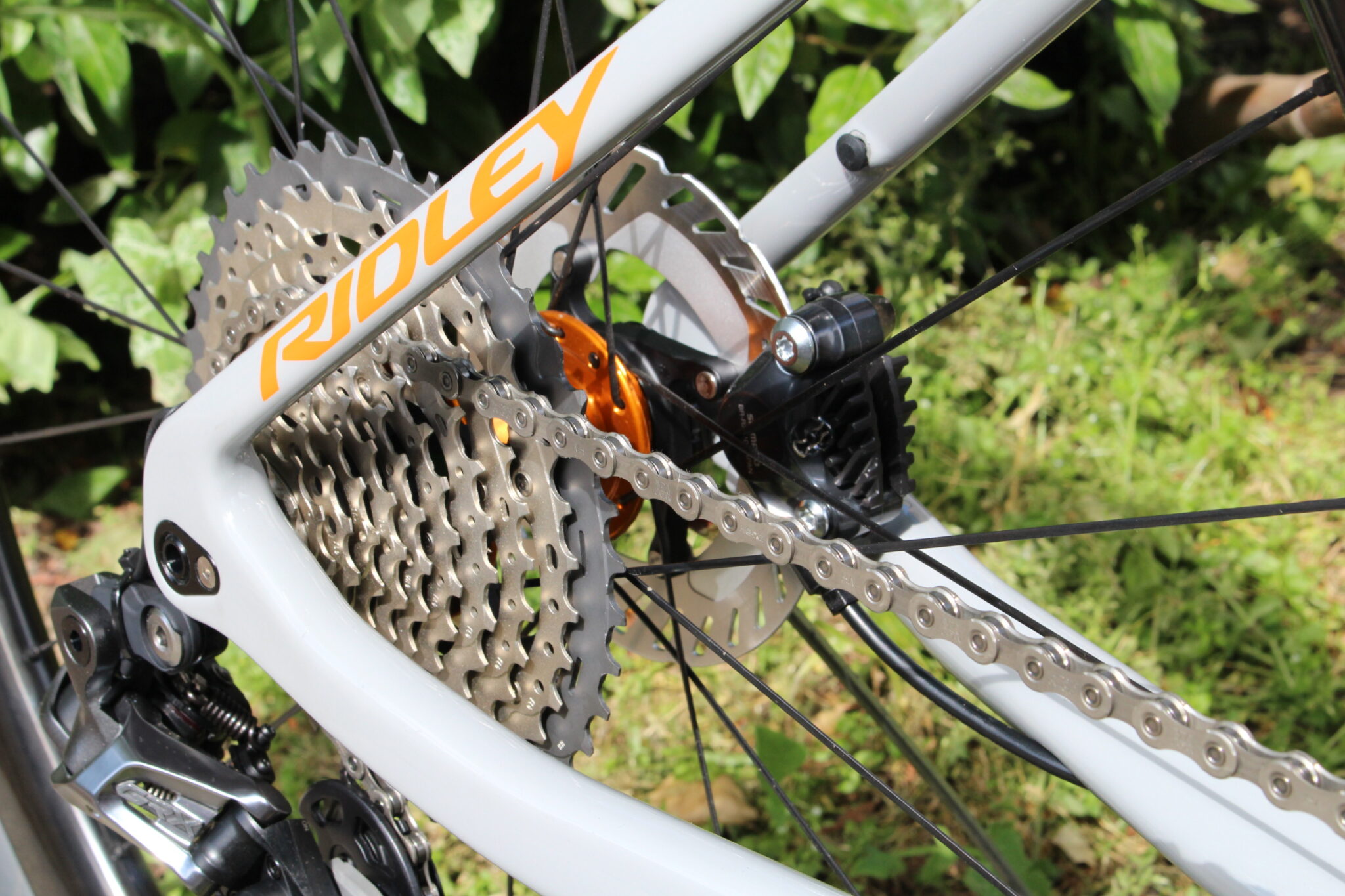 Ridley Kanzo Fast GRX Di2 x1 11 spd with LANDRACE hand built carbon ...